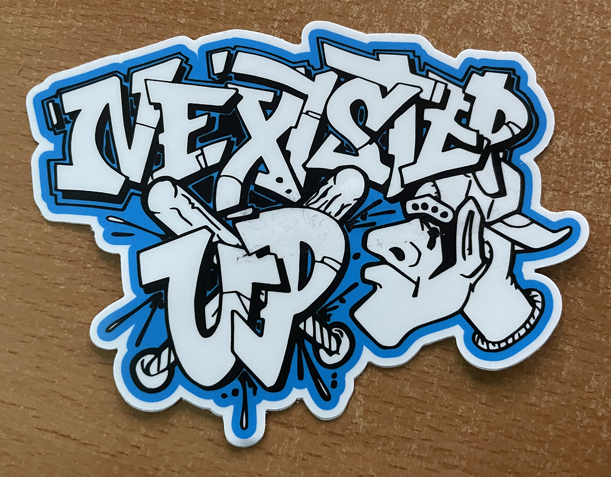 Next Step Up "OG" sticker - Middle Age Moguls